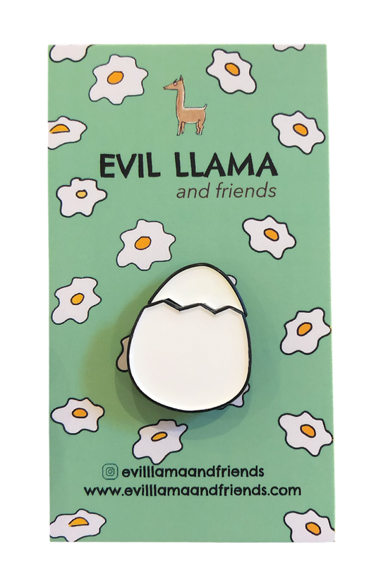 egg pin – Evil Llama and Friends